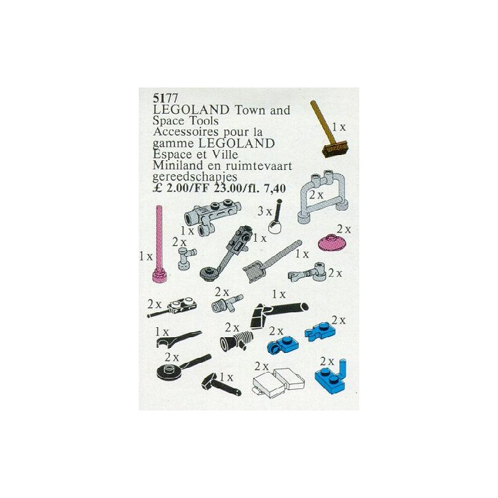 LEGO Town and Space Tools Set 5177 | Brick Owl - LEGO Marketplace