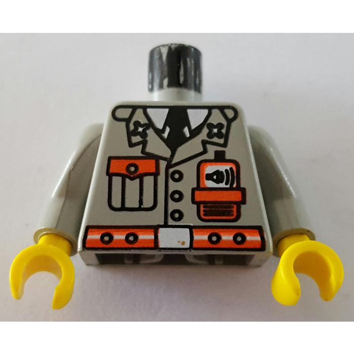 LEGO Town Fire Lift Truck Fireman Torso (973) | Brick Owl - LEGO ...