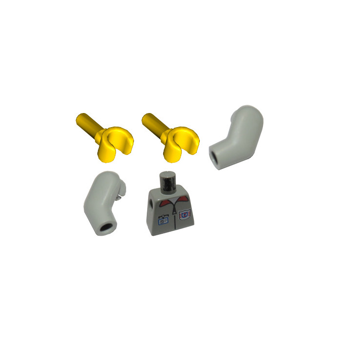 LEGO Town Rescue Coast Guard Torso (973 / 73403) | Brick Owl - LEGO ...