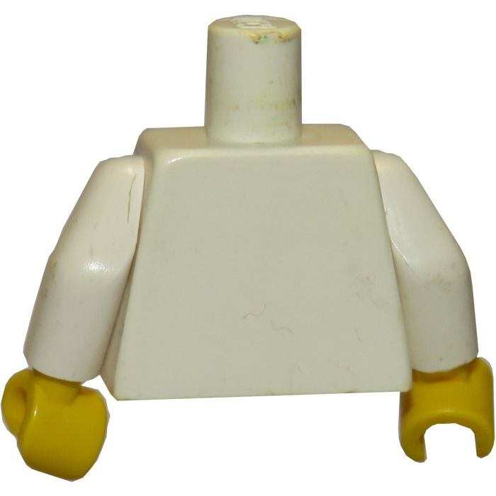 LEGO Town Torso with Black Bib Overalls (3814) | Brick Owl