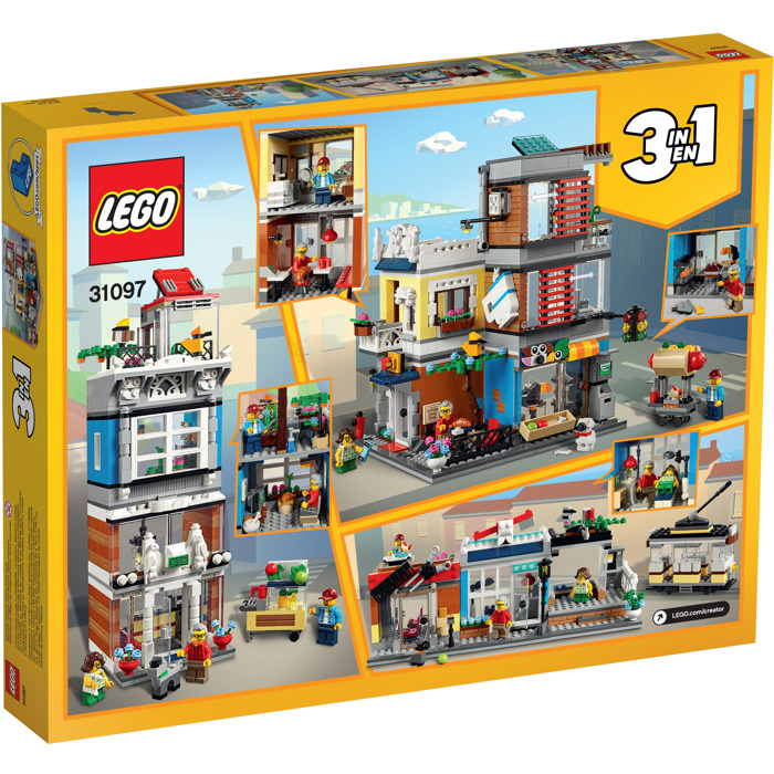 LEGO Townhouse Pet Shop & Café Set 31097 | Brick Owl