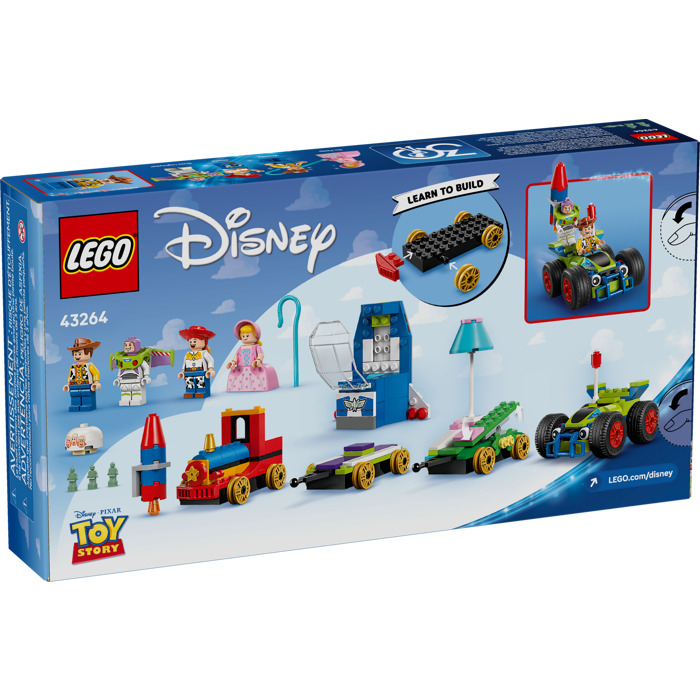 LEGO Toy Story Celebration Train & RC Car Set 43264 | Brick Owl