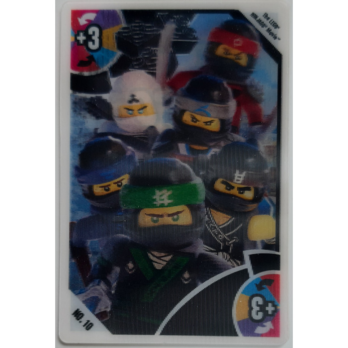 LEGO Toys R Us trading card - 10 - The Ninjago Movie - Team Ninja ...