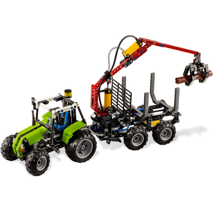 LEGO Tractor with Log Loader Set 8049 Inventory | Brick Owl - LEGO ...