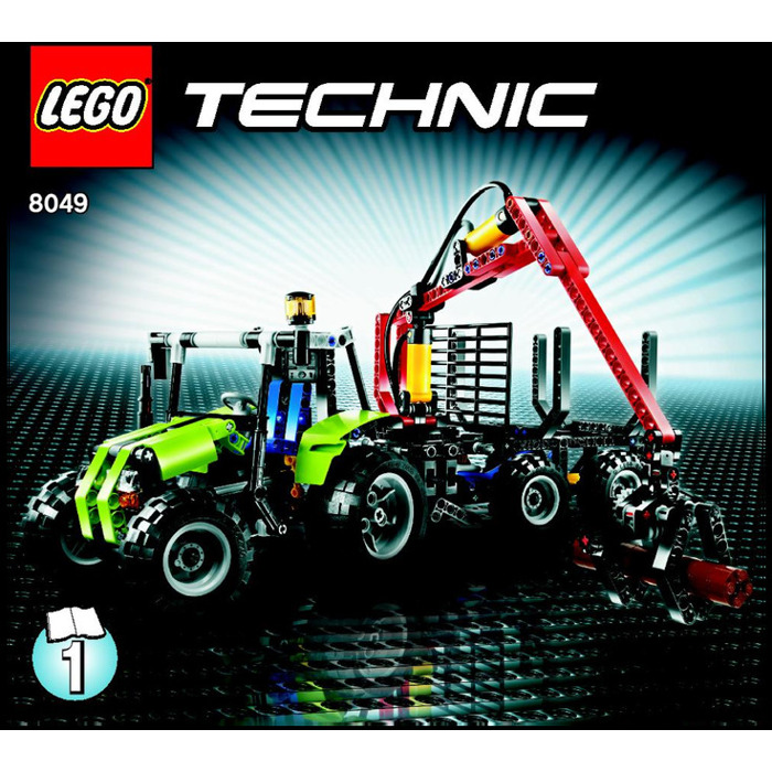 LEGO Tractor with Log Loader Set 8049 Instructions | Brick Owl - LEGO ...