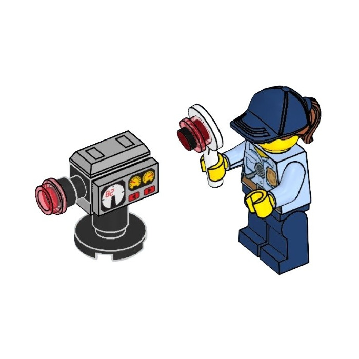 LEGO Traffic Cop Set 951910 | Brick Owl