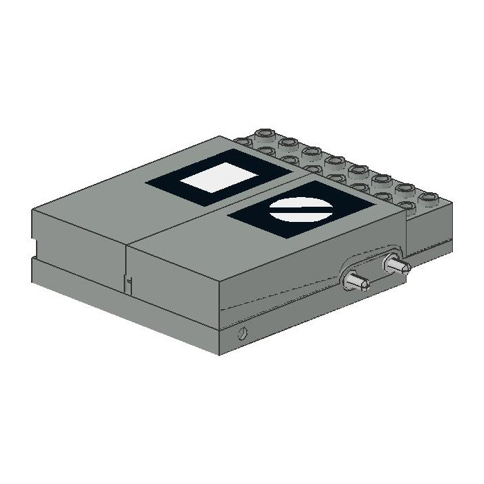 LEGO Train 12V Remote Control 8 x 10 with Switch Pattern (70027 ...