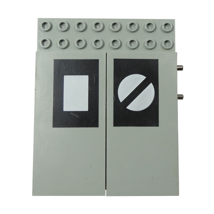 LEGO Train 12V Remote Control 8 x 10 with Switch Pattern (70027 ...