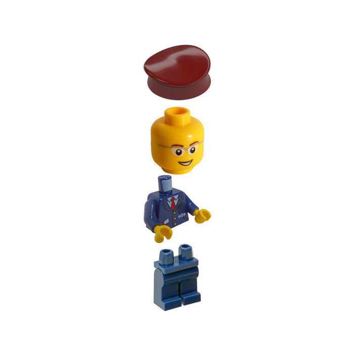 LEGO Train driver Horizon Express Minifigure | Brick Owl - LEGO Marketplace