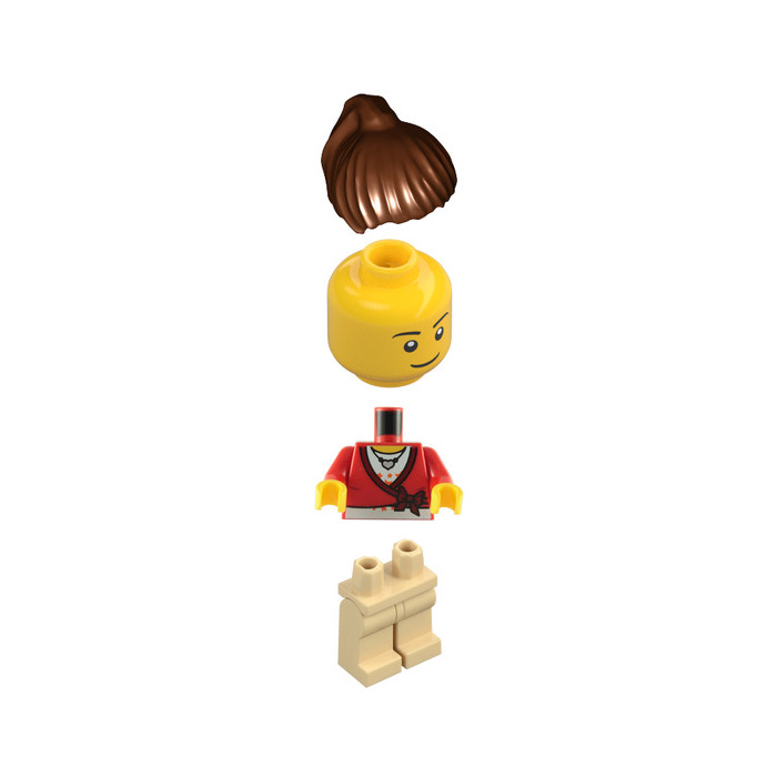 LEGO Train Passenger with Red Jumper Minifigure | Brick Owl