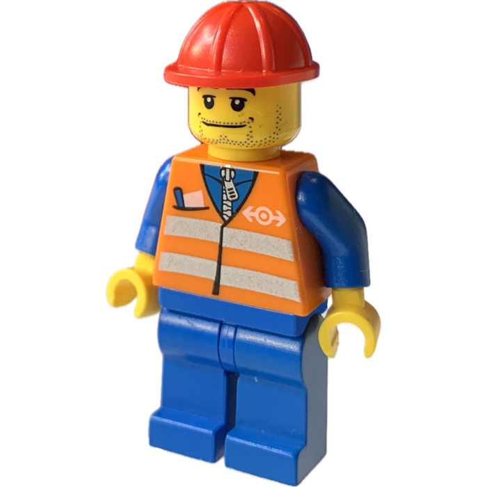 LEGO Train Worker Minifigure | Brick Owl - LEGO Marketplace