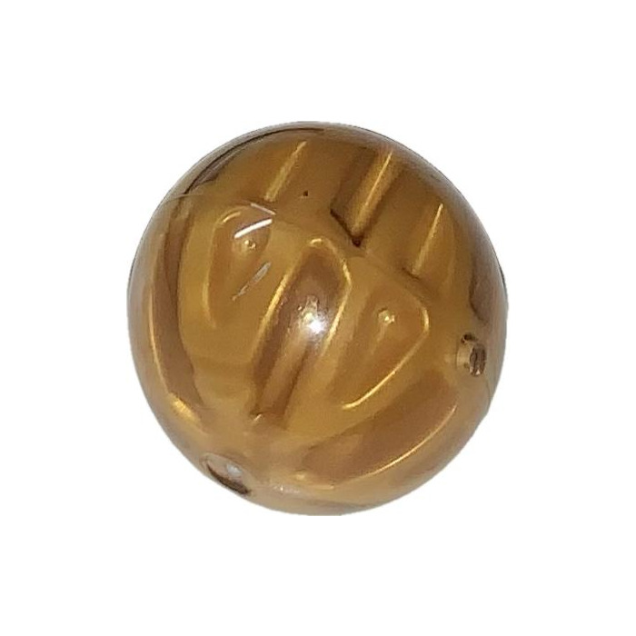 LEGO Transparent Ball with Gold Inner Ball (92534) | Brick Owl - LEGO ...