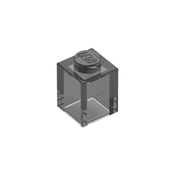 LEGO Transparent Black Brick 1 x 1 (3005 / 30071) | Brick Owl