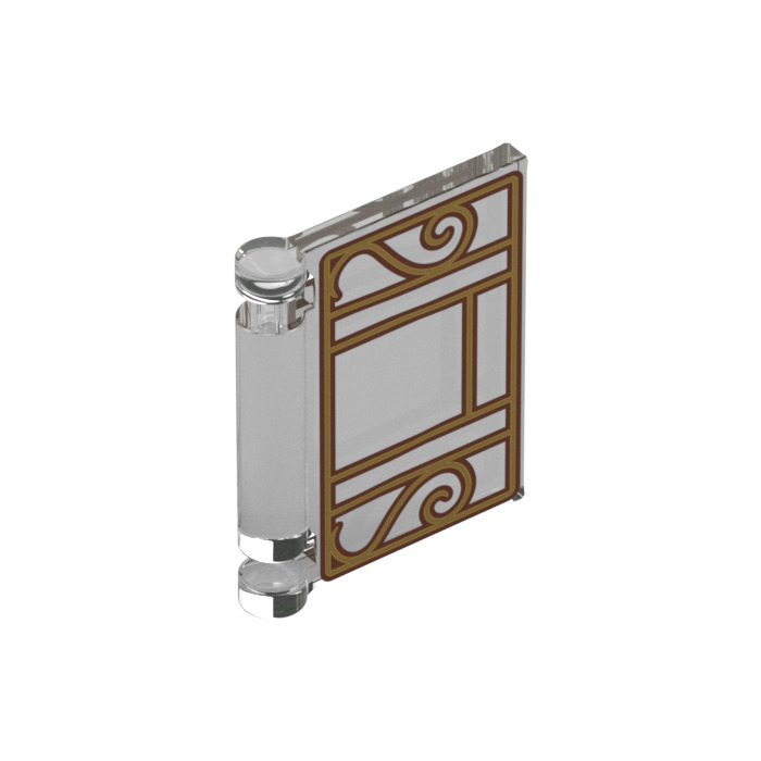 LEGO Book Cover with Gold Window Lines (24093 / 110915) | Brick Owl ...