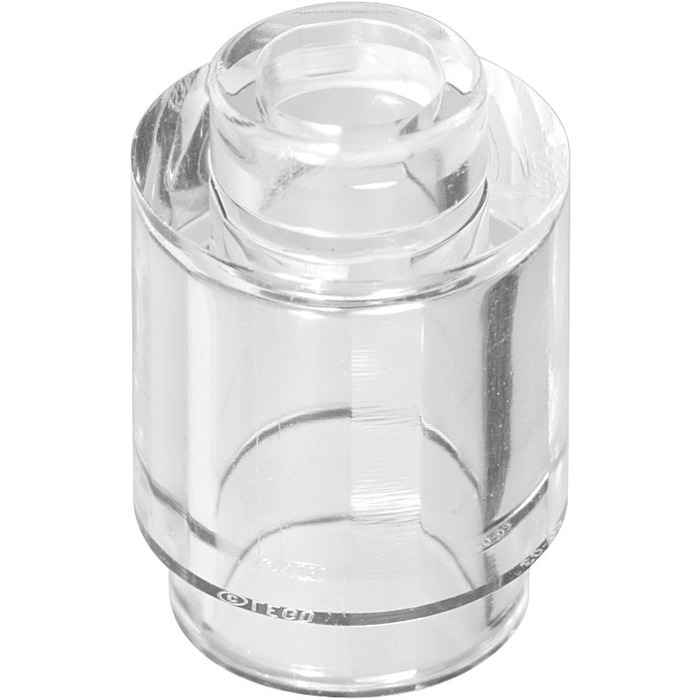 LEGO Transparent Brick 1 x 1 Round with Open Stud (3062 / 35390 ...