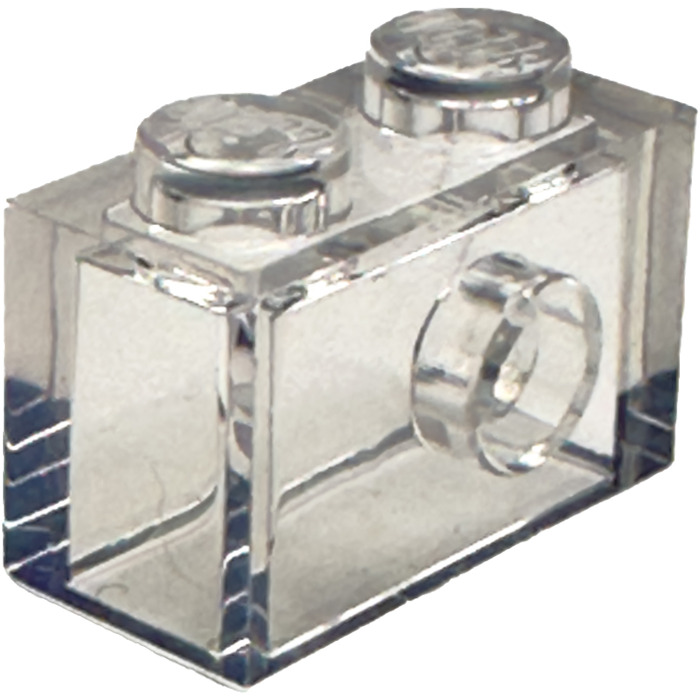 LEGO Transparent Brick 1 x 2 with 1 Stud on Side (7133 / 86876) | Brick ...