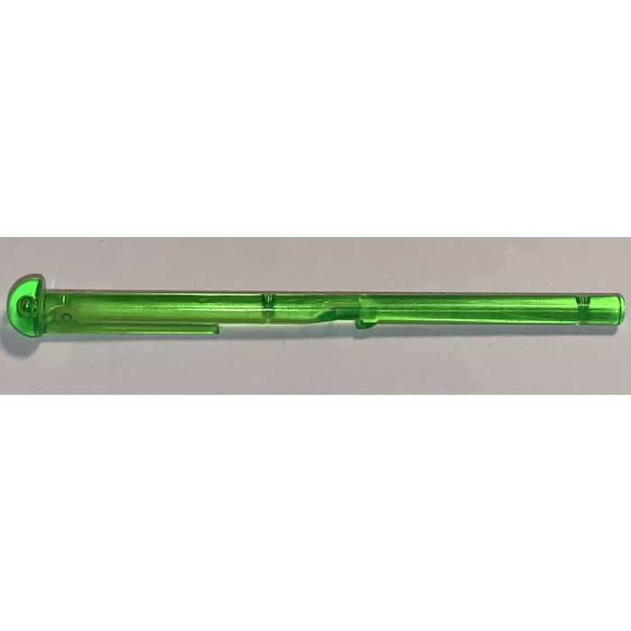 LEGO Transparent Bright Green Arrow 8 (Spring Shooter Dart) (15303 / ...