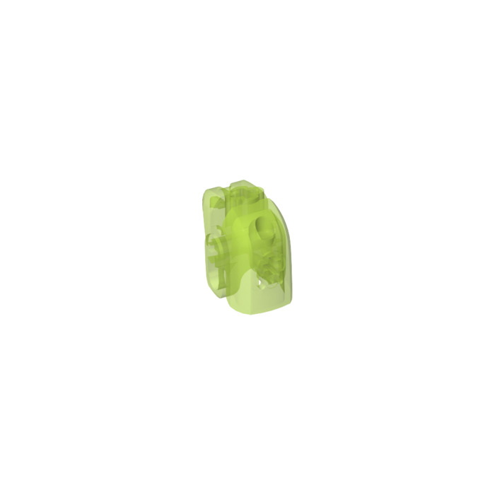 LEGO Transparent Bright Green Hero Factory Head with Handle (11270 ...