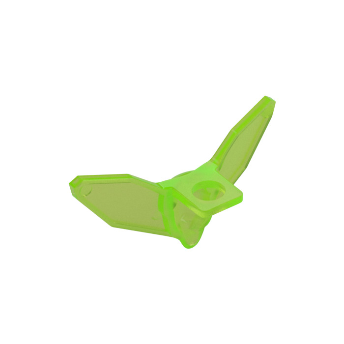 LEGO Transparent Bright Green Insect Wings Extended (11599) | Brick Owl ...