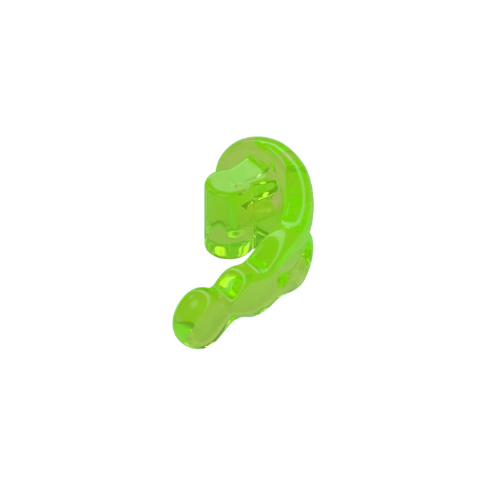 LEGO Transparent Bright Green Power Blast with Bar Handle (27393 / ...