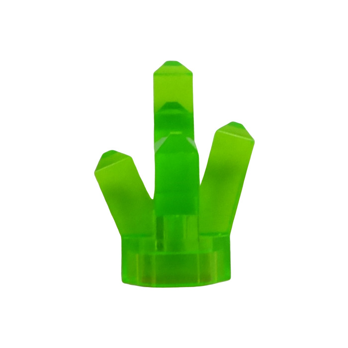 LEGO Transparent Bright Green Rock 1 x 1 Crystal with 5 Points (28623 / ...