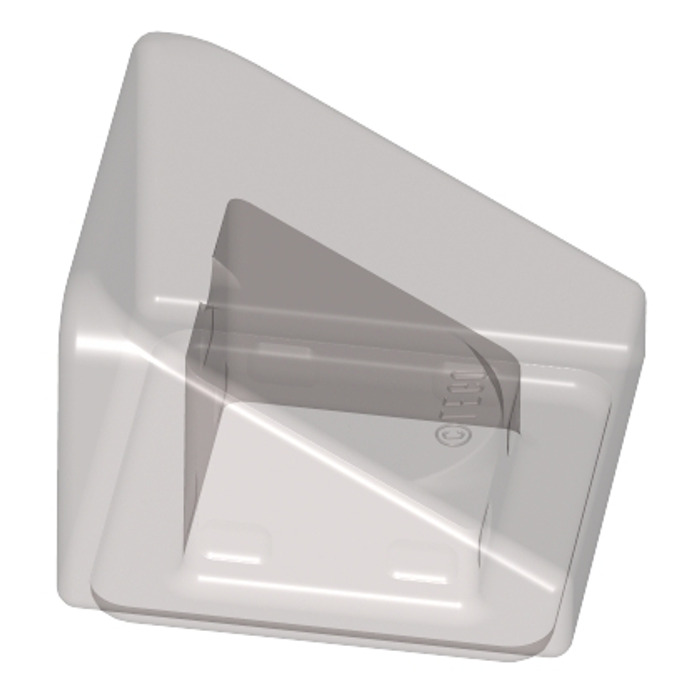 LEGO Transparent Brown Black Slope 1 x 1 (31°) (50746 / 54200) | Brick ...