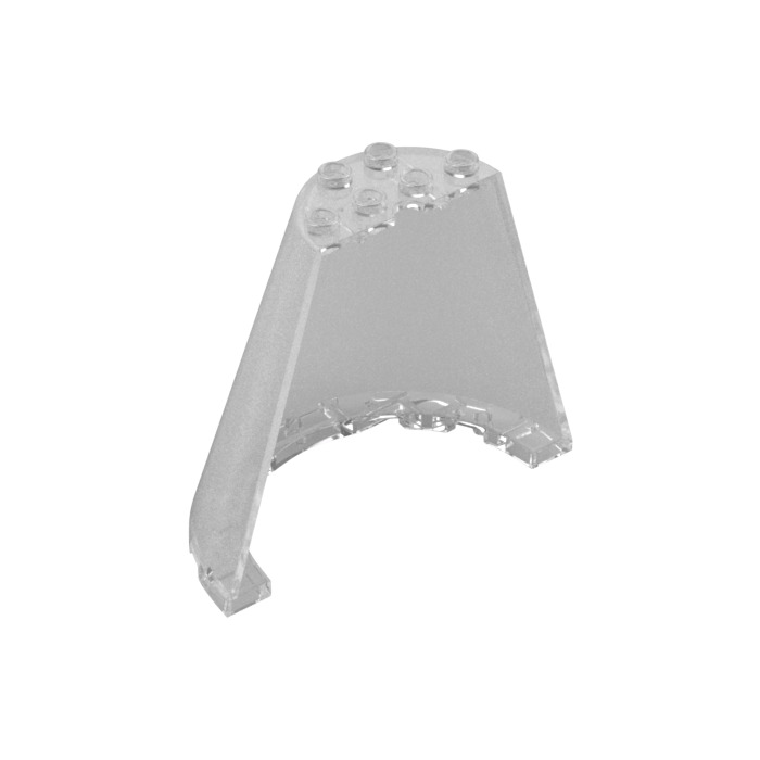 LEGO Transparent Cone 8 x 4 x 6 Half (47543 / 48310) | Brick Owl