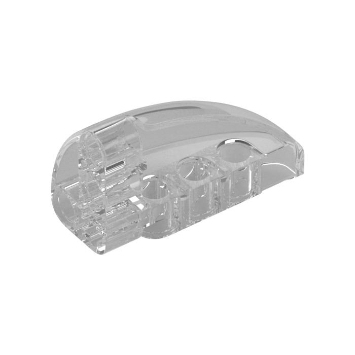 LEGO Curved Panel 3 x 5 x 2 Right (2442) | Brick Owl - LEGO Marketplace