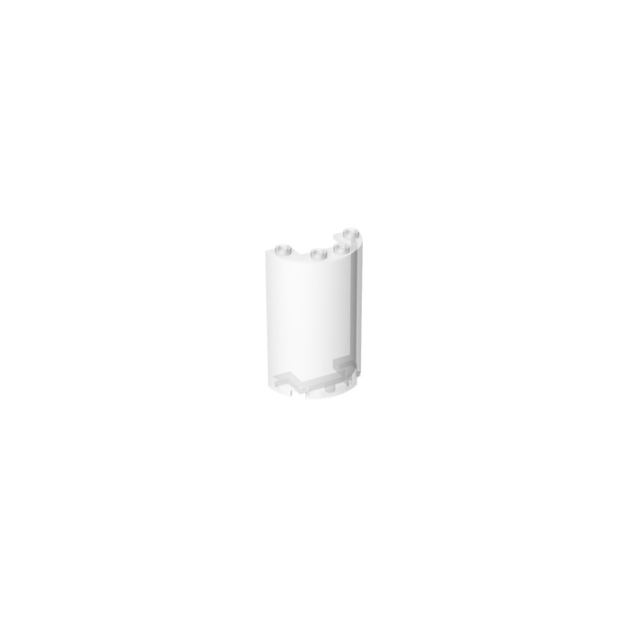 LEGO Transparent Cylinder 2 x 4 x 5 Half (35313 / 85941) | Brick Owl ...