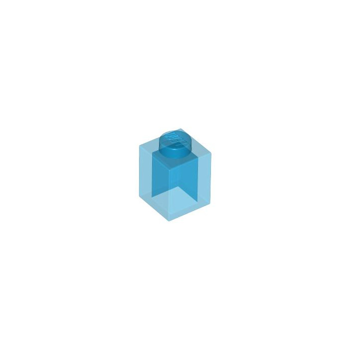 LEGO Transparent Dark Blue Brick 1 x 1 (3005 / 30071) | Brick Owl