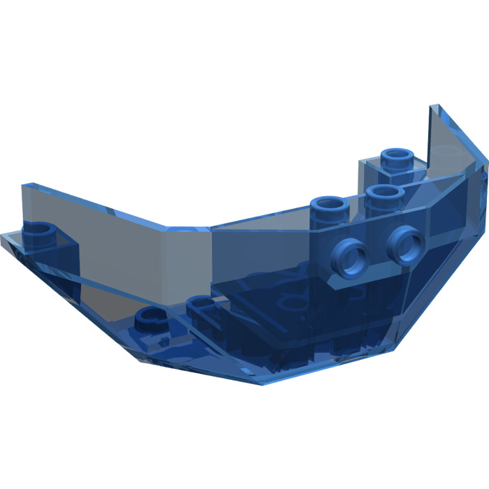 LEGO Transparent Dark Blue Cockpit 8 x 5 x 3 (6085) | Brick Owl - LEGO ...