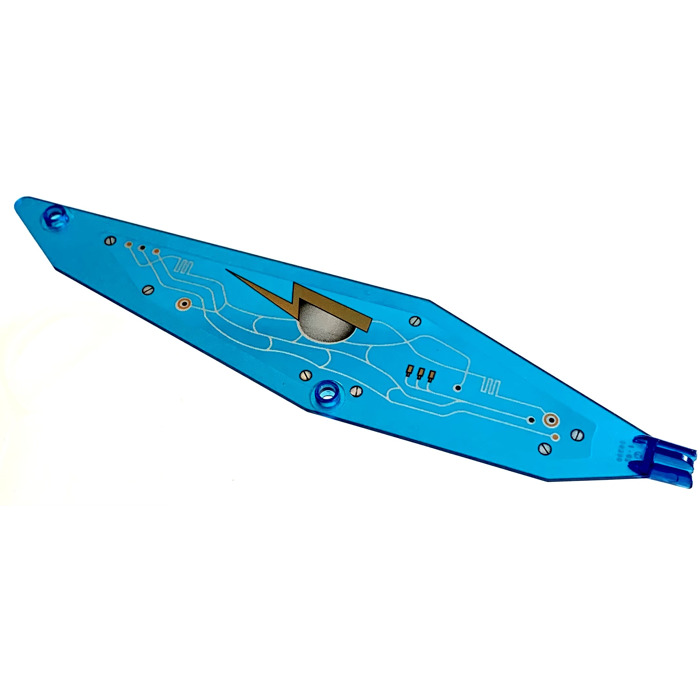 LEGO Large Insectoid Wing with Arm Hinge with Circuitry and Zig-zag ...
