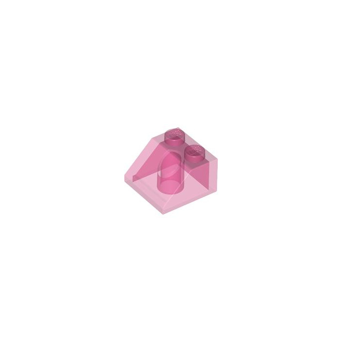 LEGO Transparent Dark Pink Slope 2 x 2 (45°) (3039 / 6227) | Brick Owl ...