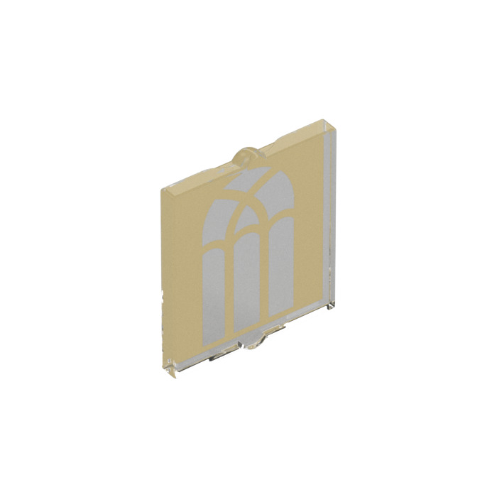 LEGO Transparent Glass for Window 1 x 2 x 2 with Arched Window (35315 / ...