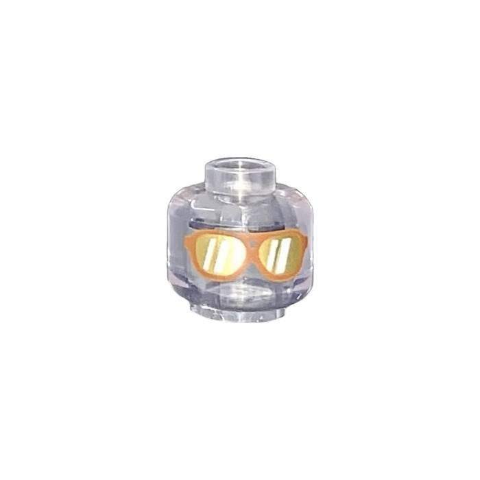 LEGO Transparent Head with Sunglasses (3274 / 110202) | Brick Owl ...