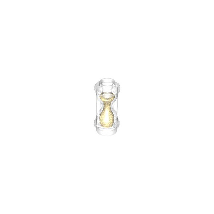 LEGO Transparent Hourglass with Pearl Gold Sand (23945) | Brick Owl ...