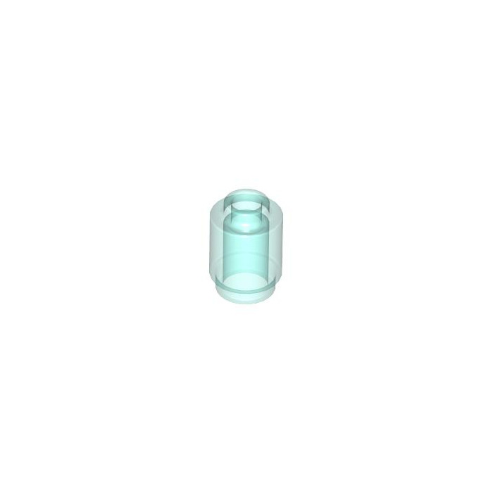 LEGO Transparent Light Blue Brick 1 x 1 Round with Open Stud (3062 / ...