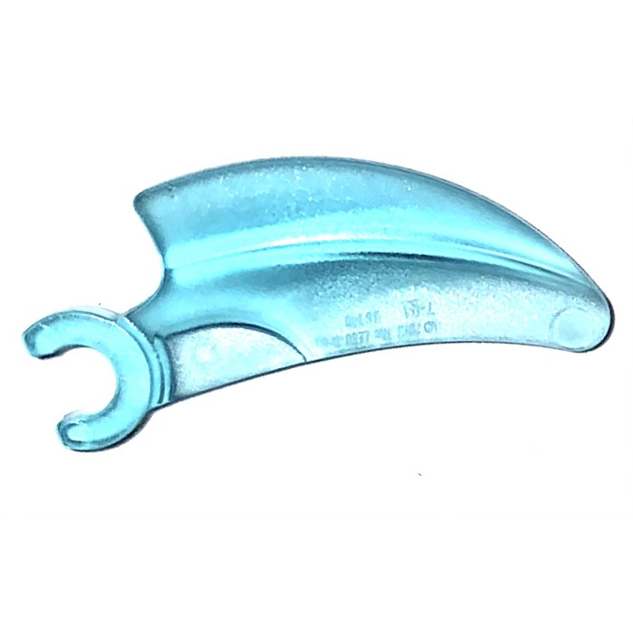 LEGO Transparent Light Blue Claw with Clip (Curved) (16770 / 30936 ...