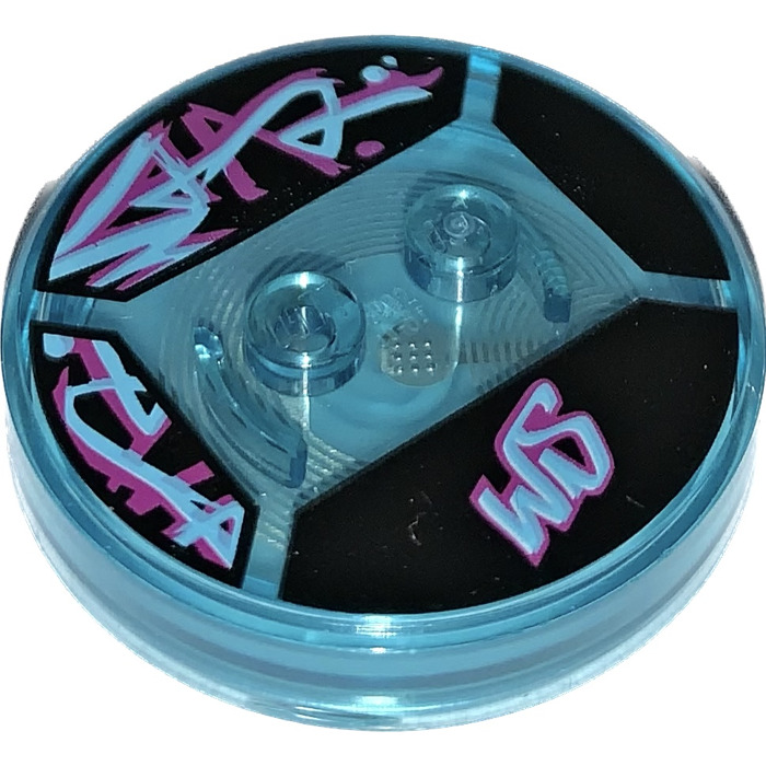 LEGO Transparent Light Blue Dimensions Stand with Wyldstyle (18868 / ...