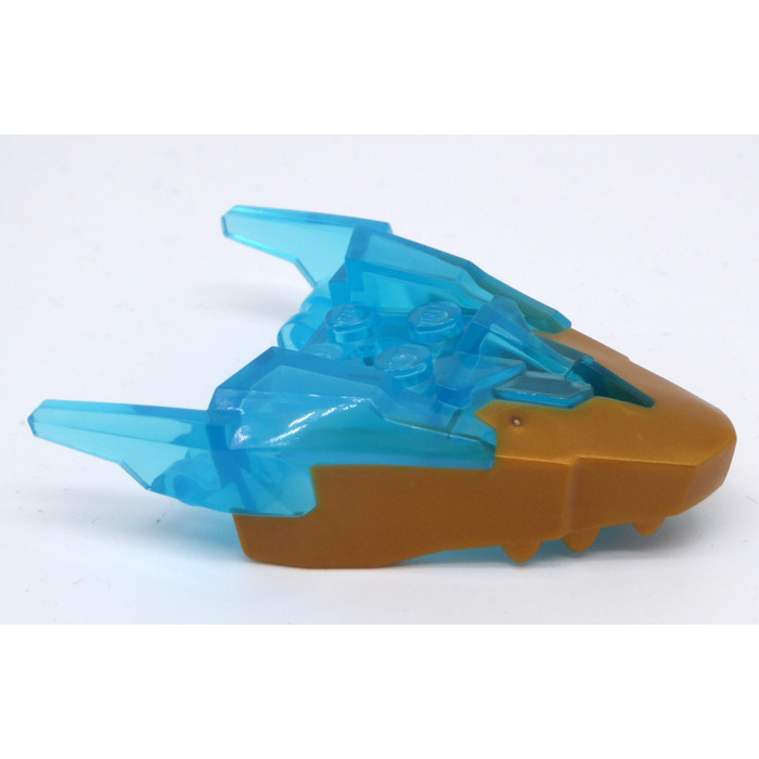 LEGO Dragon Head with Horns with Pearl Gold Face (82276) | Brick Owl ...