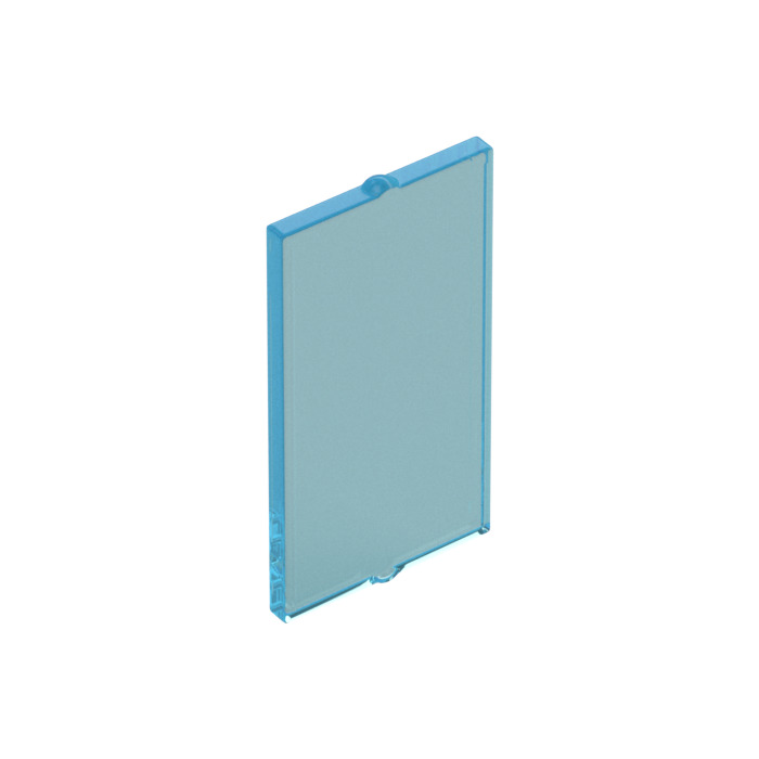 LEGO Transparent Light Blue Glass for Window 1 x 2 x 3 (35287 / 60602 ...