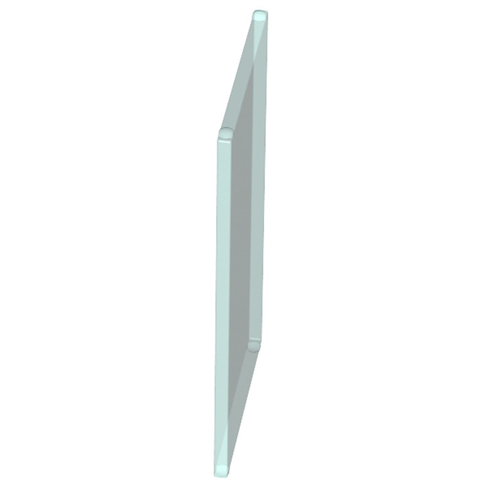 LEGO Transparent Light Blue Glass for Window 1 x 4 x 6 (35295 / 60803 ...