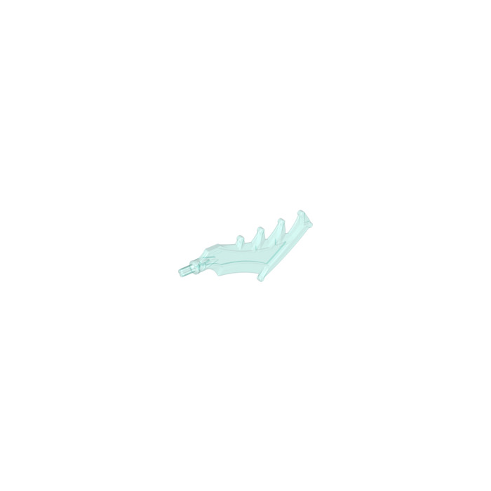 LEGO Transparent Light Blue Large Sword with Jagged Blade (11338 ...