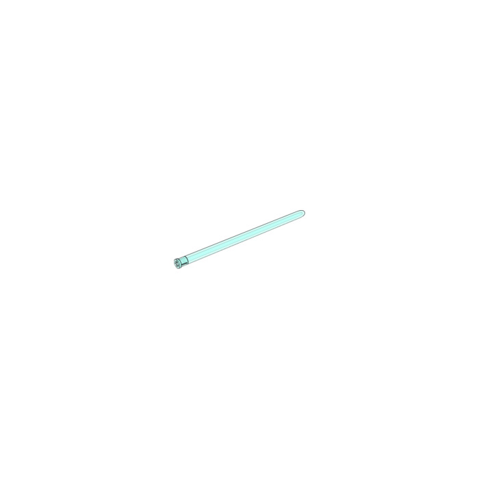 LEGO Transparent Light Blue Lightsaber Blade 15L with Axle Hole (21987 ...
