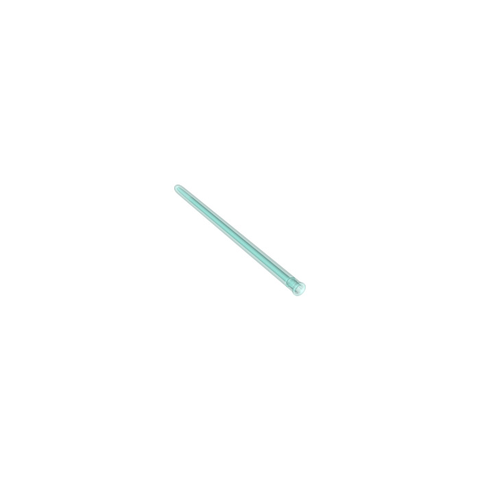 LEGO Transparent Light Blue Lightsaber Blade 15L with Axle Hole (21987 ...
