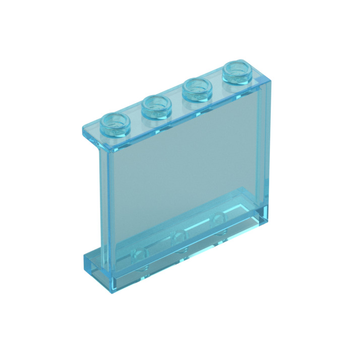 LEGO Transparent Light Blue Panel 1 x 4 x 3 with Side Supports (35323 / ...