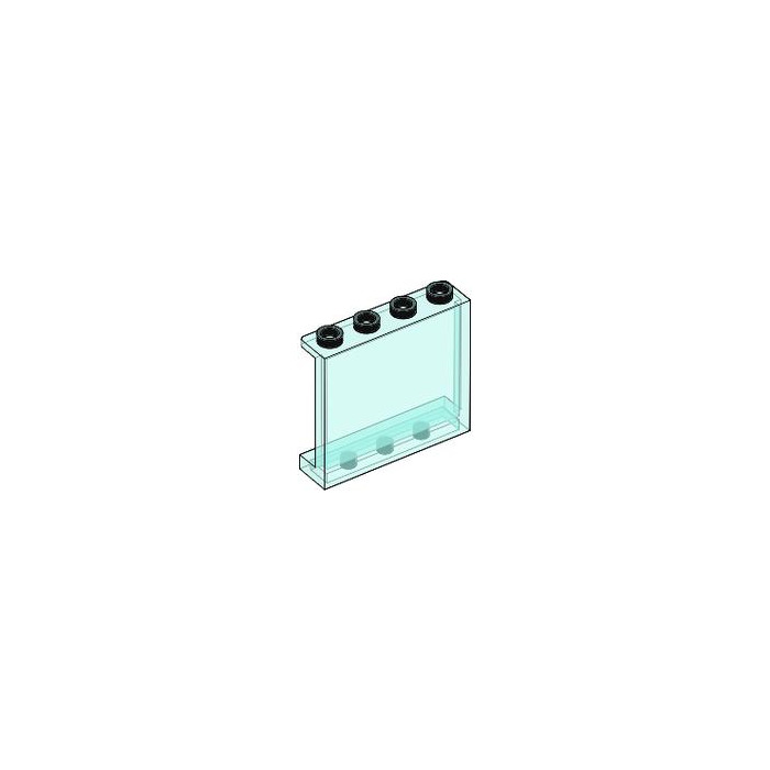 LEGO Transparent Light Blue Panel 1 x 4 x 3 with Side Supports (35323 / ...