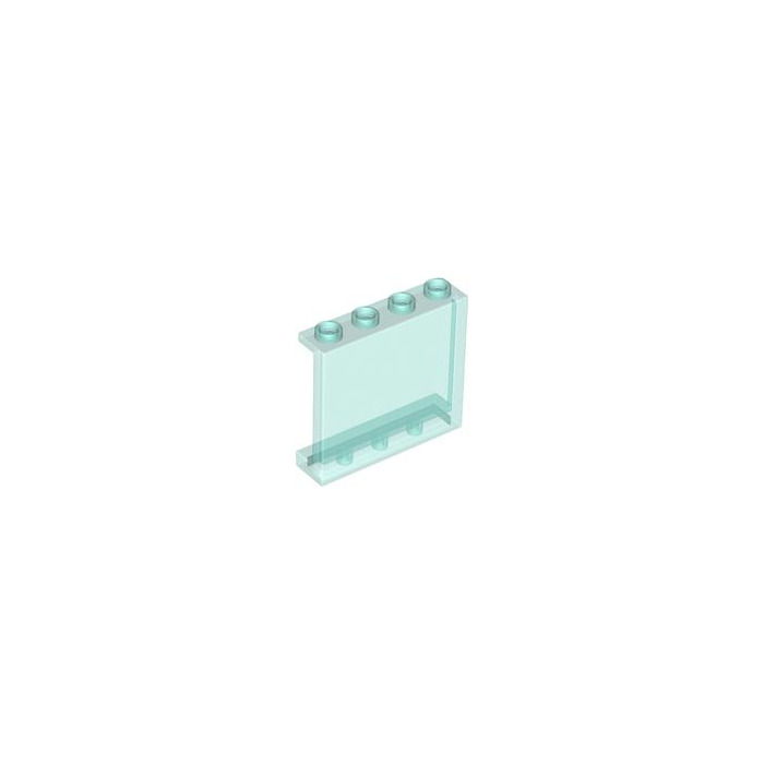 LEGO Transparent Light Blue Panel 1 x 4 x 3 with Side Supports (35323 / ...