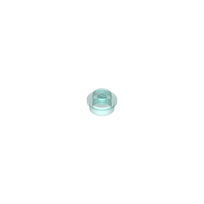 LEGO Transparent Light Blue Plate 1 x 1 Round (6141 / 30057) | Brick ...