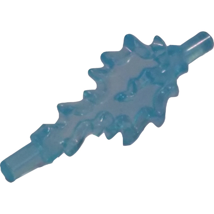 LEGO Transparent Light Blue Power Burst Bolt with Bar Ends (Large ...